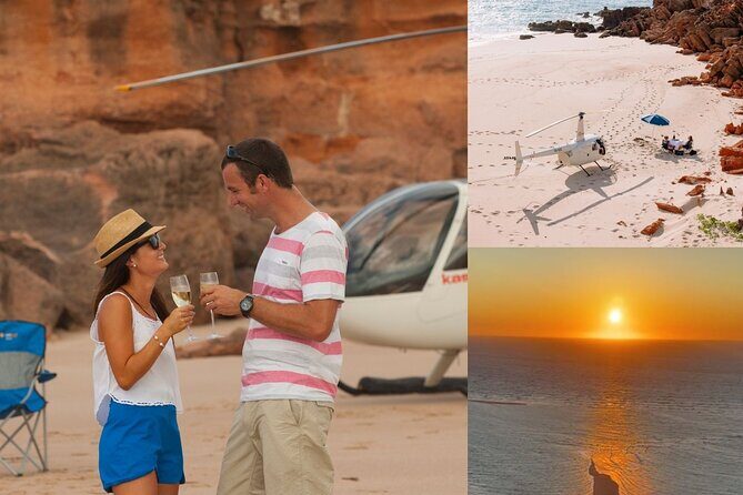 Broome: Romantic 45-Min Private Helicopter Flight & Beach Picnic - Key Points
