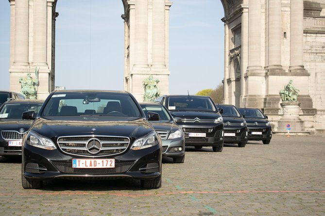 Brussels City all area to Brussels Airport BRU - Private Airport transfer 1-7pax - Key Points