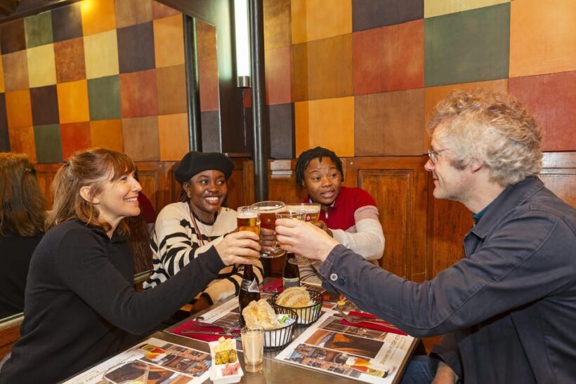 Brussels: Guided Food Tour with Full Meal and Drinks - Key Points