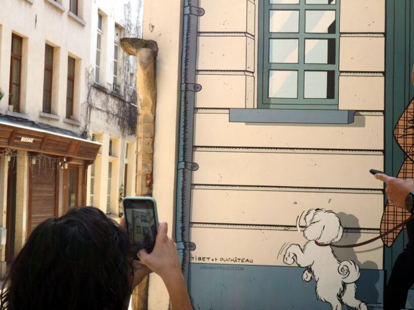 Brussels: The comic book walls walking tour - The Itinerary: What You Can Expect