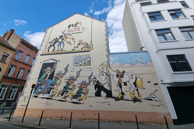 Brussels Through Its Comics Murals - Tracing the History of Brussels Comic Murals