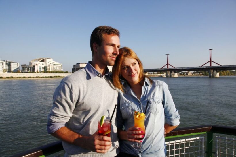 Budapest: 1 hr Sunshine Booze Cruise with Prosecco - The Sum Up