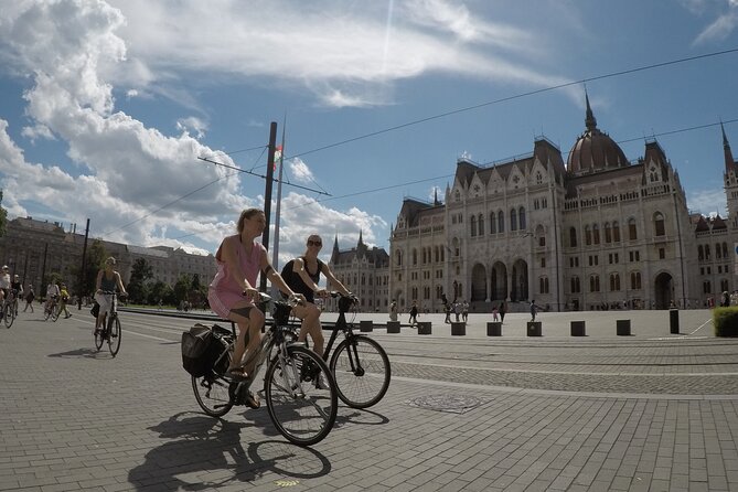 Budapest Bike Tour With Hungarian Goulash - Exploring St. Stephens Basilica