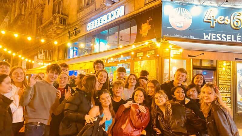 Budapest: Guided Bar Crawl with 1 Hour Open Bar and Shots - Key Points