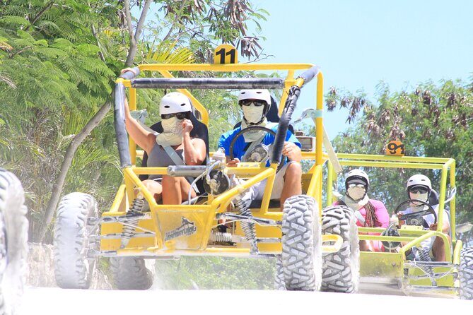 Buggy Ride, Cenote and Waterfall Pool at Bavaro Adventure Park - Key Points