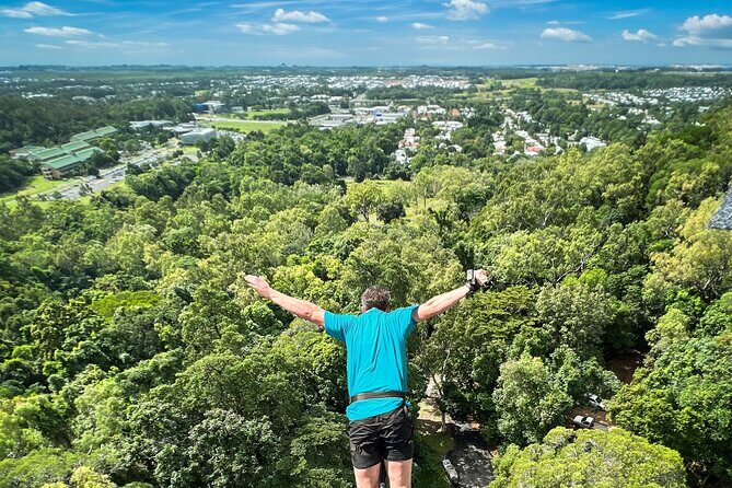 Bungy Jump & Giant Swing Combo in Skypark Cairns Australia - The Bungy Jump Experience
