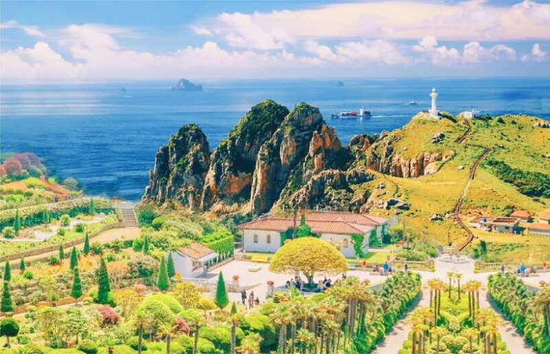 Busan: A1.Hidden Gem Geoje & Oedo Botania Island& Cable car - Key Points