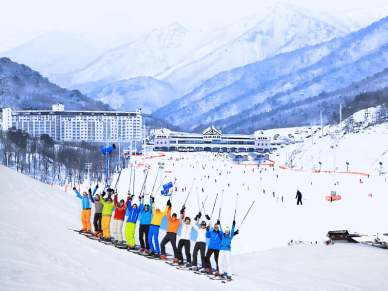 Busan: Eden Valley Ski Resort Day Trip with Equipment Rental - Key Points