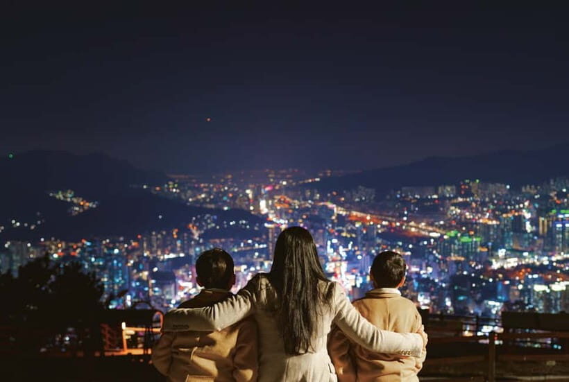 Busan Night Tour: Market, Skywalk & Optional SnapShot - Key Points