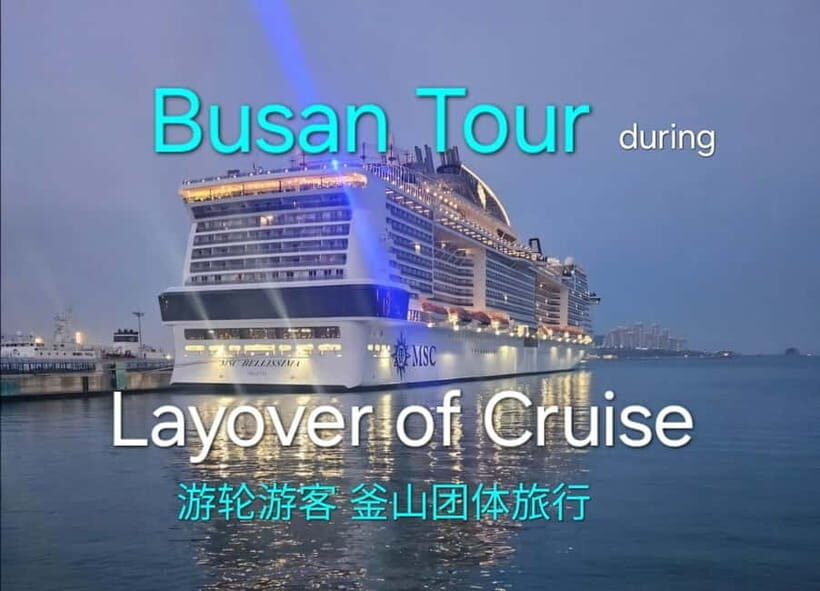 Busan shared Tour for Cruise Ship Passengers Max 15 guests - Exploring Busan: What to Expect from the Tour