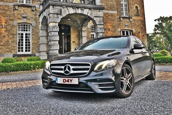 Business SEDAN Transfer from Brussels Airport to City Center MB E Class 1-3 PAX - Key Points