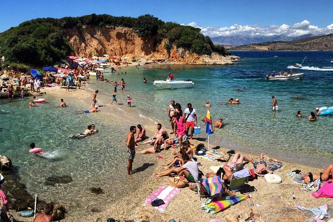 Butrint, Ksamil, Blue Eye, Lekuresi Castle. All-In-One Day Trip. - Relaxing at Ksamil Beach
