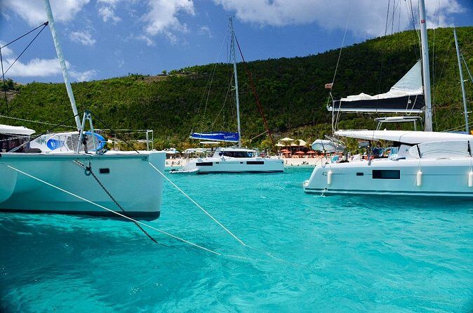 BVI Private Charter to Jost Van Dyke on 32' Power Catamaran - Who Would Love This Tour?