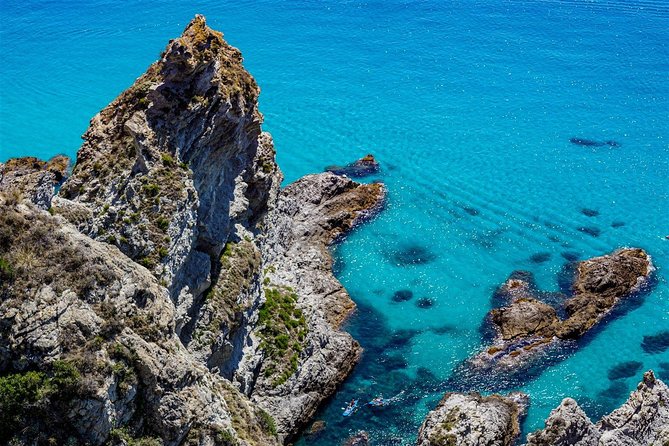 By Boat Between the Sea and the Most Beautiful Beaches! Capo Vaticano - Tropea - Briatico - Exceptional Customer Feedback