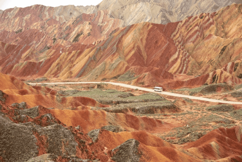 By bullet train from Lanzhou to Zhangye rainbow Mountain - To sum it up, this tour is a smart pick for time-pressed travelers, geology enthusiasts, and anyone eager to experience one of China’s most striking natural formations. With its blend of modern transportation and awe-inspiring scenery, it offers a balanced, value-packed journey into one of the world’s most visually stunning landscapes.