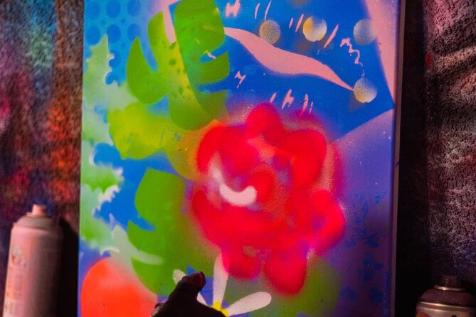 BYOB Spray Paint 'n' Sip at Studio W.I.P. Chicago - The Learning Experience