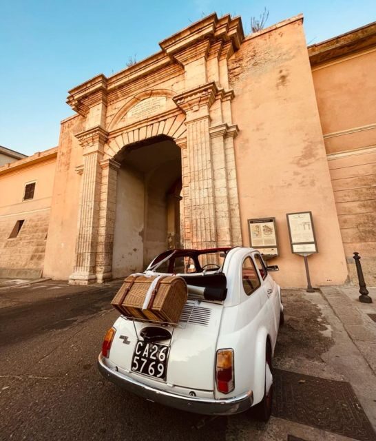 Cagliari | Aperitif with city tour aboard a vintage fiat 500 - The Highlight: The Aperitif with a View