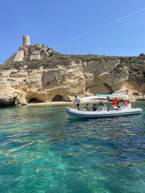 Cagliari:devil's saddle big cruise by boat drink & snack - The Itinerary in Detail