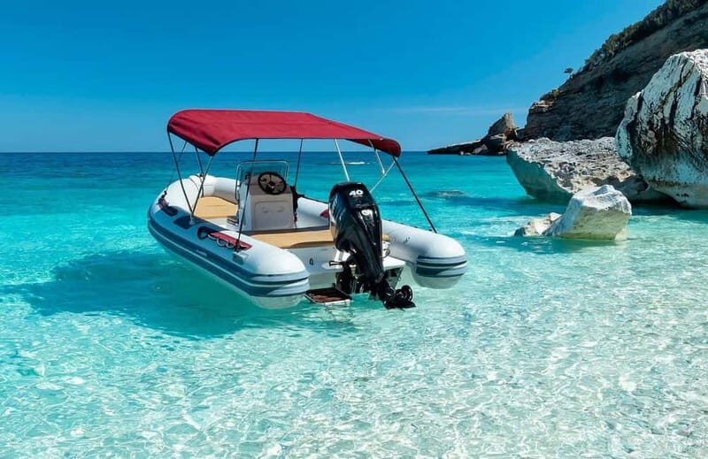 Cala Gonone: 6-Metre Dinghy Rental (without boat licence) - What’s Included and What’s Not