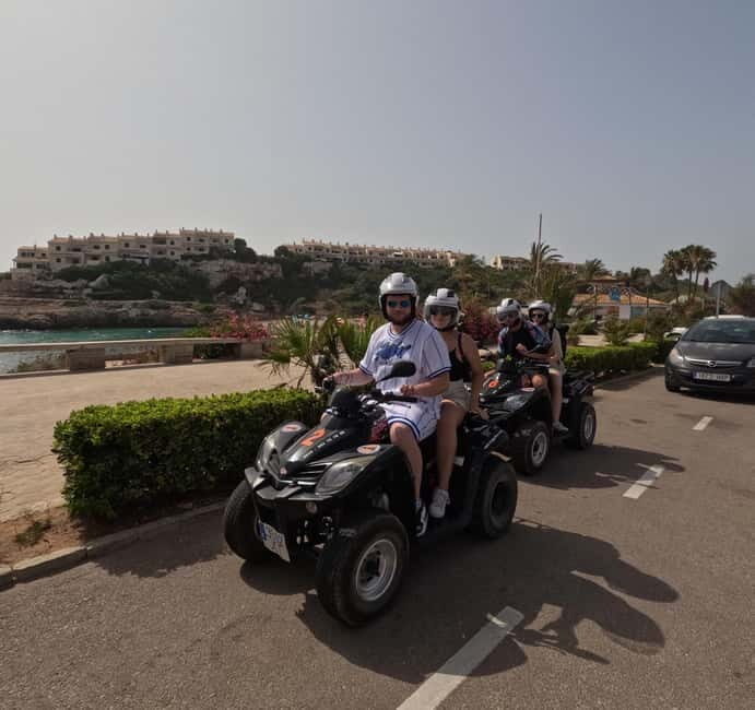 Cala Millor & Sa Coma: Quad 2-3 Bay´s Tour - NO-Off-Road - A Balanced, Authentic Experience