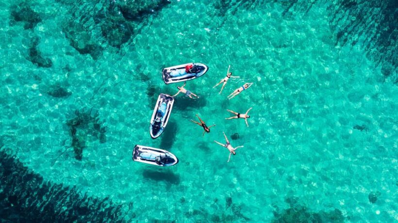 Calanova: Doble Jet Ski excursion with guide - Key Points