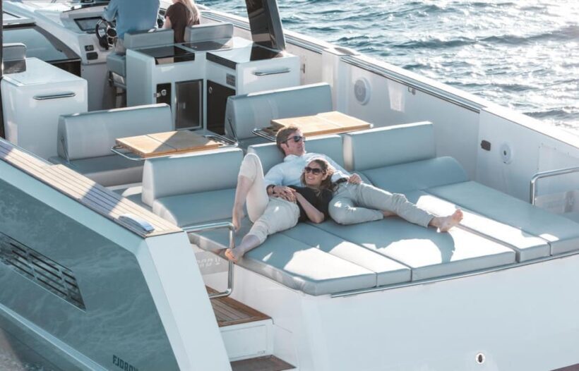Caldera Private Cruise with Luxury Fjord 52 Motor Yacht - Onboard Luxuries and Comforts