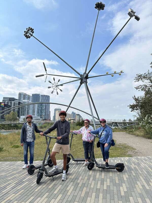 Calgary: E-Scooter City Highlights Tour - FAQ