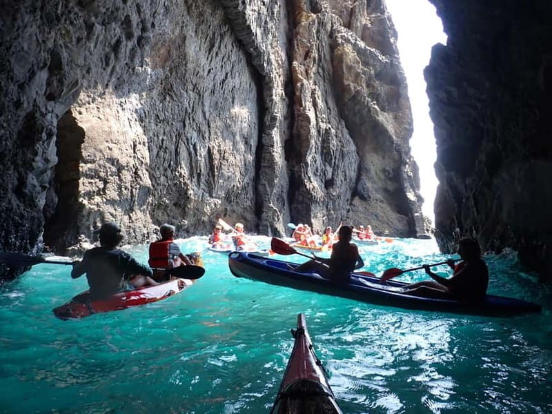 Calheta Kayak Adventure - The Routes: Zimbralinho Beach or Cal Islet