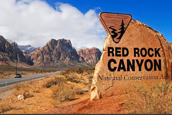 California Desert, Red Rock Sign and Seven Magic Mts - Traveler Experiences
