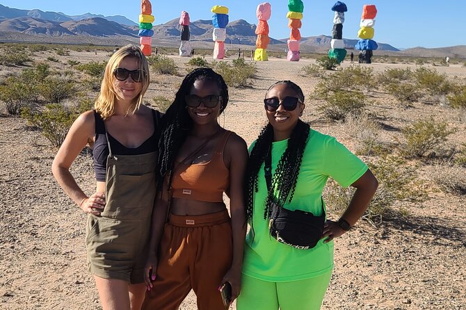 California Desert, Seven Magic Mountains and Las Vegas Sign - Exploring the California Desert