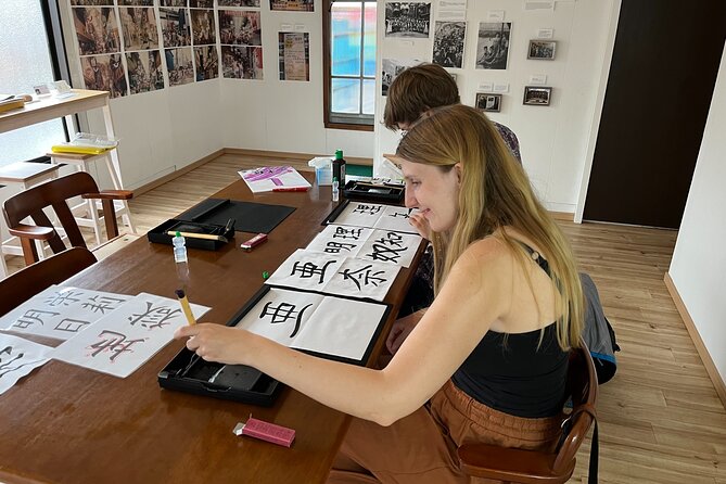 Calligraphy Class for Beginners in a Century-old Japanese House - Calligraphy Tools and Supplies