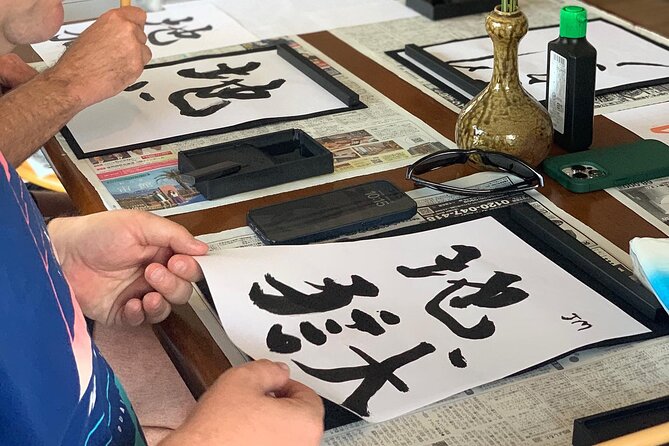 Calligraphy Class for Beginners in a Century-old Japanese House - Positive Reviews and Feedback