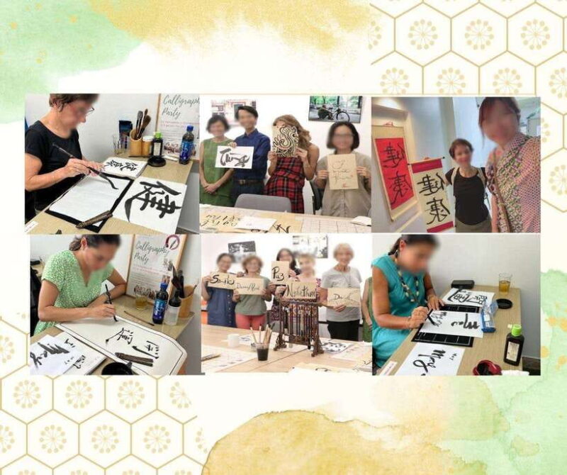 Calligraphy class in Ho Chi Minh City, Vietnam - Key Points