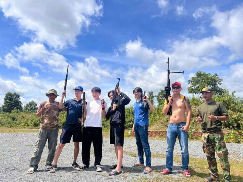 Cambodia Shooting Range Phnom Penh Sightseeing Tour - Transportation, Timing, and Group Size