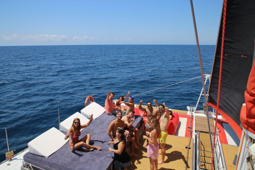 Cambrils: Catamaran Day Cruise with BBQ and Drinks - Key Points