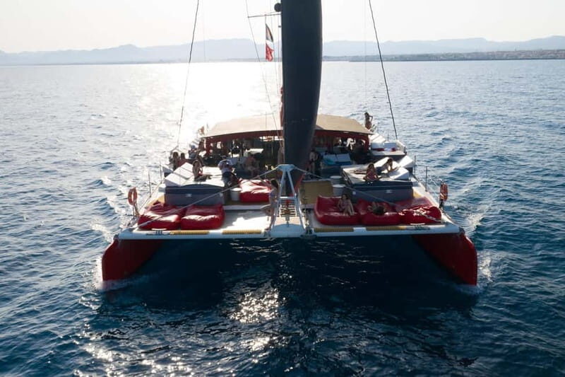 Cambrils/Salou: Coastline Catamaran 2h with drinks, pickup - What to Expect from the Catamaran Experience