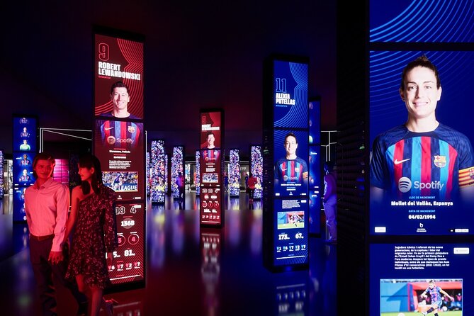 Camp Nou Immersive Tour F.C.Barcelona Museum: Open Date Ticket - Visitor Experience and Highlights