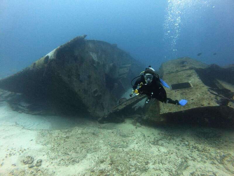 Cancun 2 Dives Shipwreck C55 or C58 & Reef -Certified Divers - Setting the Scene: Cancun’s Underwater Treasure Trove