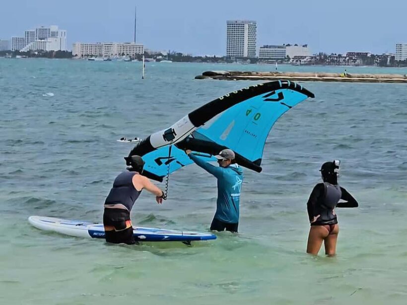 Cancún: 2-Hour Kitesurfing or Wingfoiling Course - The Sum Up