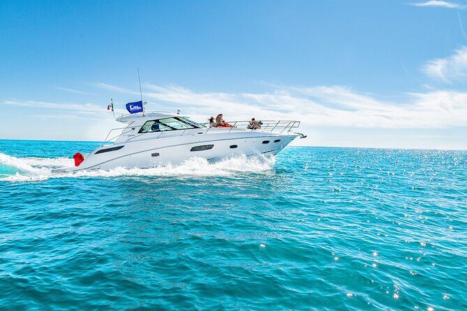 Cancun 4 hour Private Yacht Experience with Lunch and Open Bar Onboard - The Itinerary and What to Expect