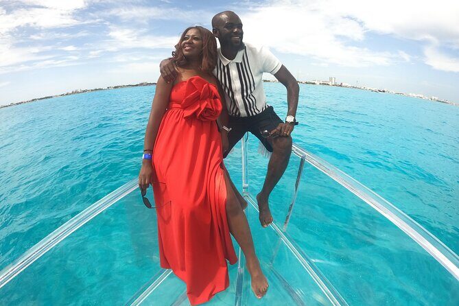 Cancun Clear Boat Tour Explore the Caribbean Sea - Practical Details: What to Expect