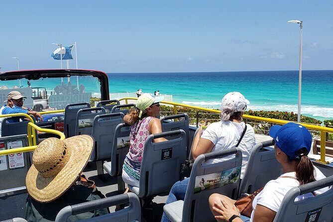 Cancun Guided Bus City Tour (from Cancun and Riviera Maya) - Playa Delfines and Cancun Sign