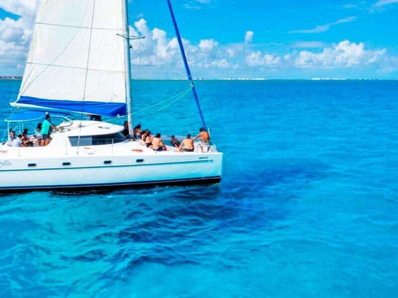 Cancun: Half-Day Private Catamaran for 35 guests - What You Can Expect from the Tour