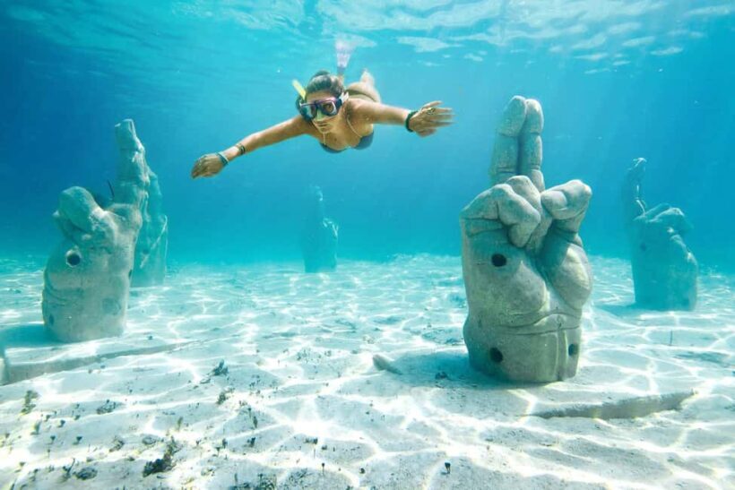 Cancun: Isla Mujeres Royal Garrafon with Transport & Lunch - Key Points