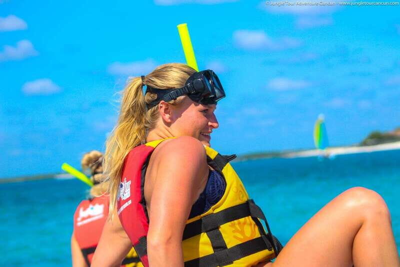 Cancun: Jungle Tour Adventure with Speedboat and Snorkeling. - Key Points