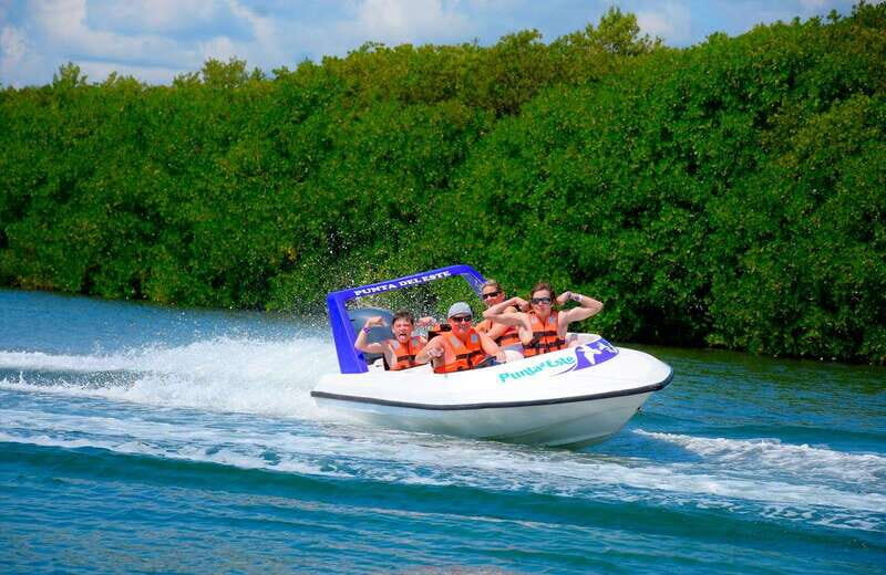 Cancun: Jungle Tour Adventure with Speedboat and Snorkeling - Key Points