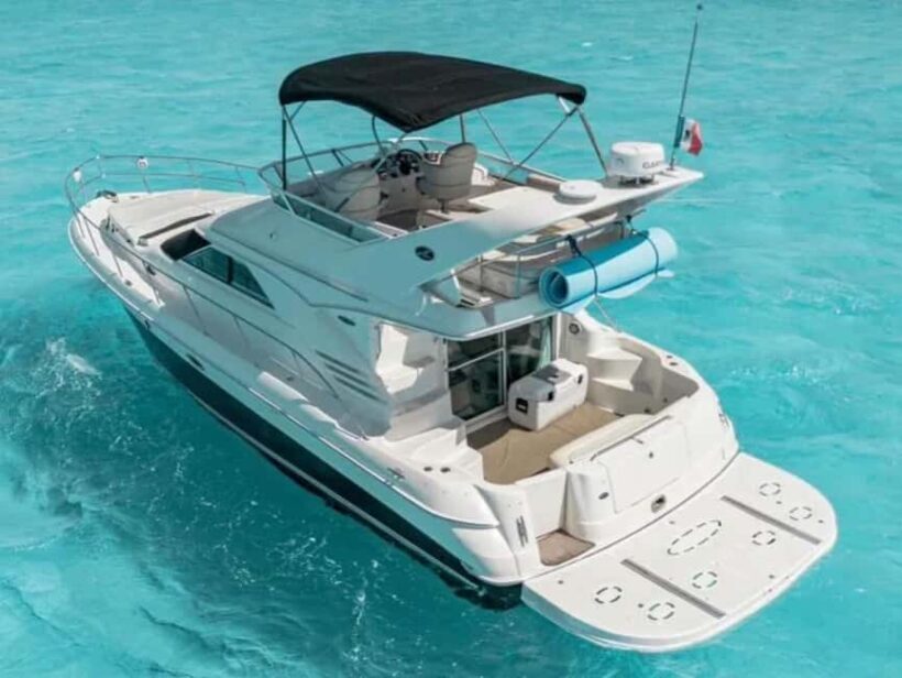 Cancún: Sea Ray F43 yacht rental to Isla Mujeres - The itinerary in detail