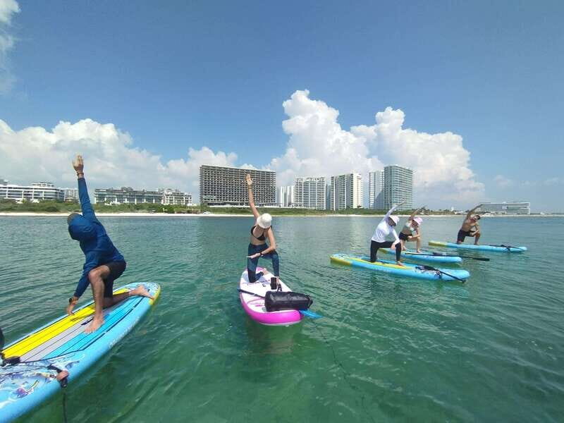 Cancún: Sup Yoga and Meditation over the Caribbean Sea - The Experience Itself: What You Can Expect