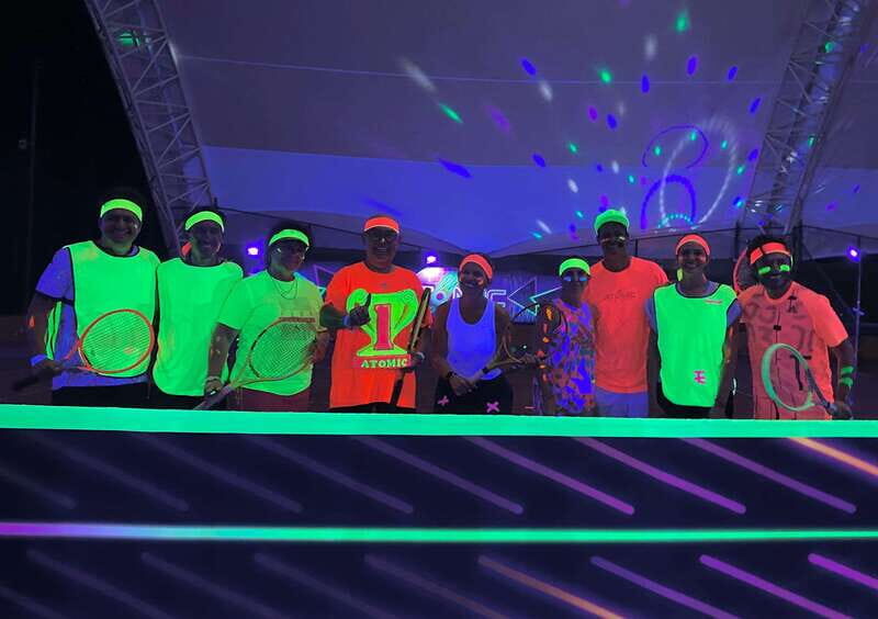 Cancun: Tennis Black-light Experience at RN Tennis Centre - The Experience from the Reviews