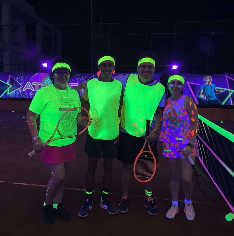 Cancun: Tennis Black-light Experience at RN Tennis Centre - FAQs